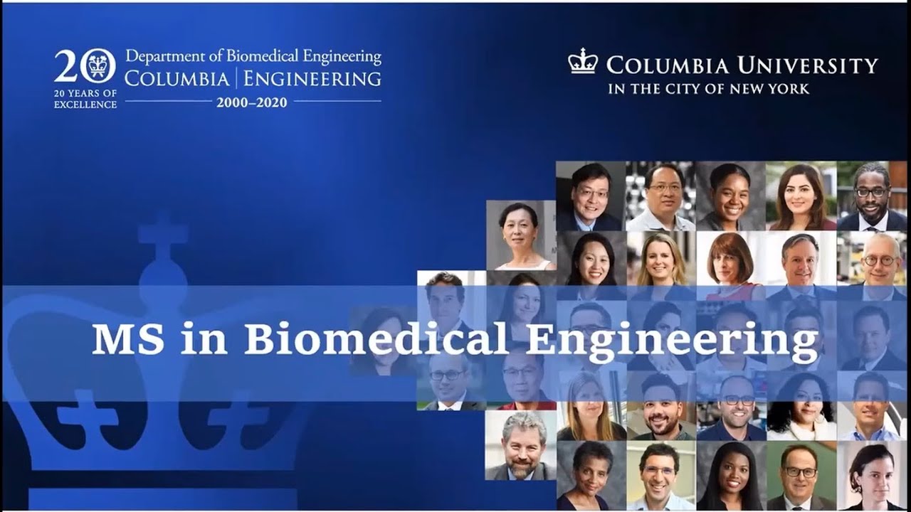 Columbia Bme Ms Info Session Jan 14 2021 Youtube