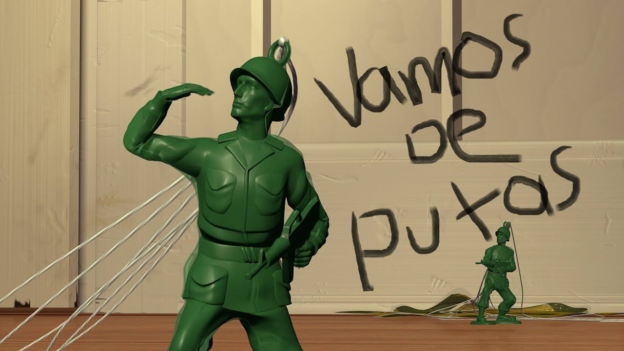 Los Soldados De Toy Story En La Guerra The Mean Greens Plastic