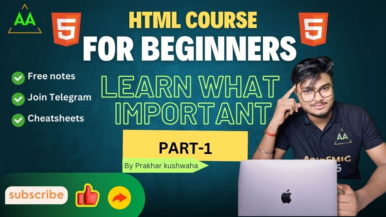 Html Tutorial For Beginners Complete Html With Notes Code Part 1