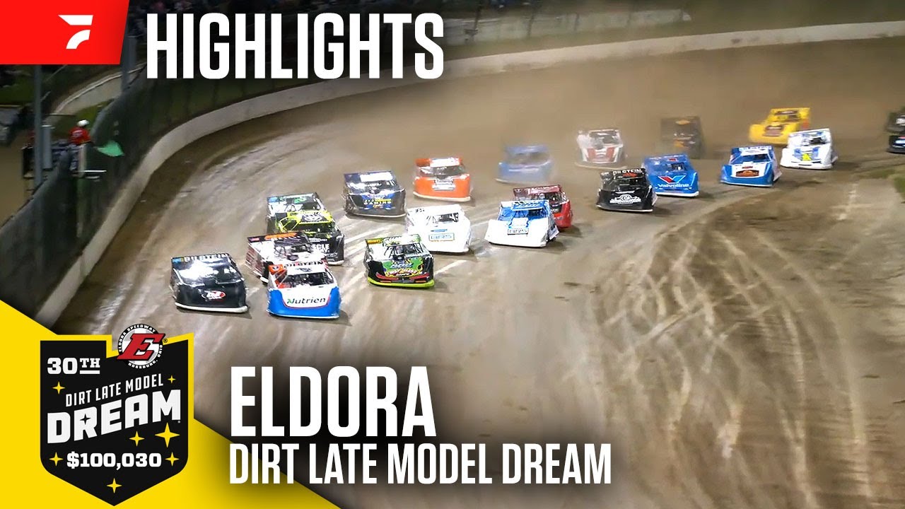 30th Dirt Late Model Dream At Eldora Speedway 6 8 24 Highlights Youtube