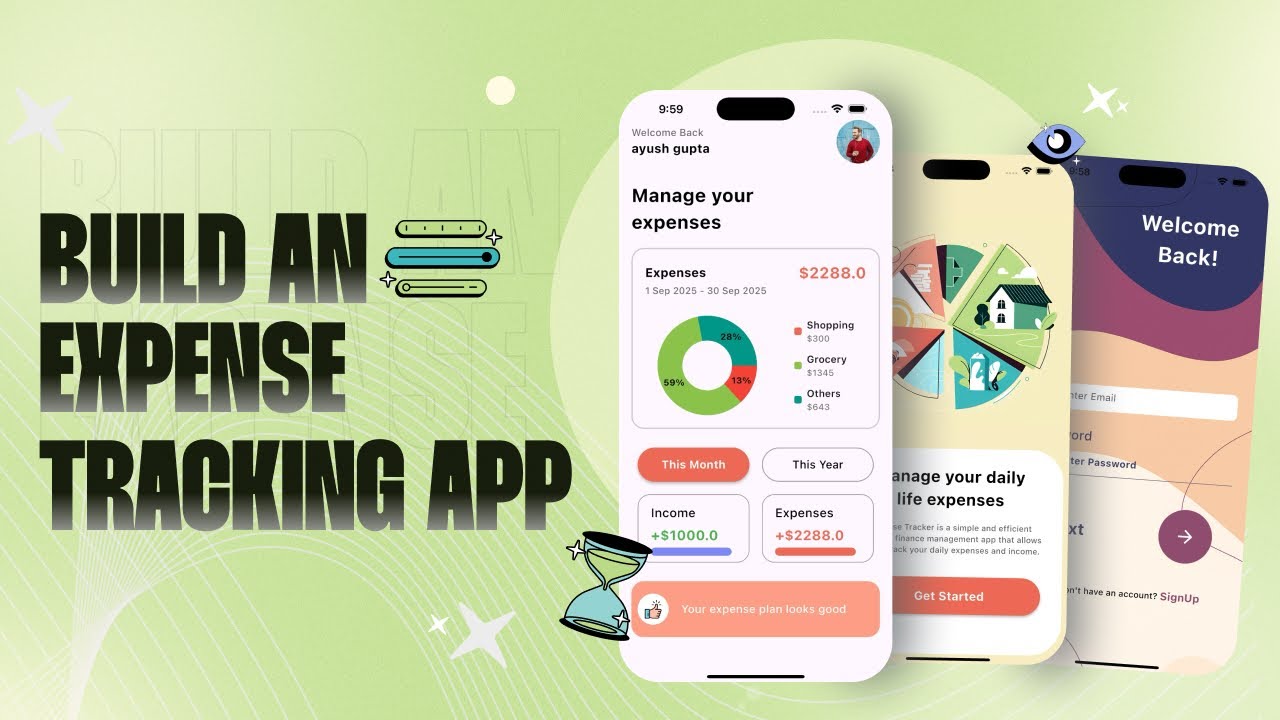 рџ Build An Expense Tracking App In Flutter Firebase вђ Save 5000 A