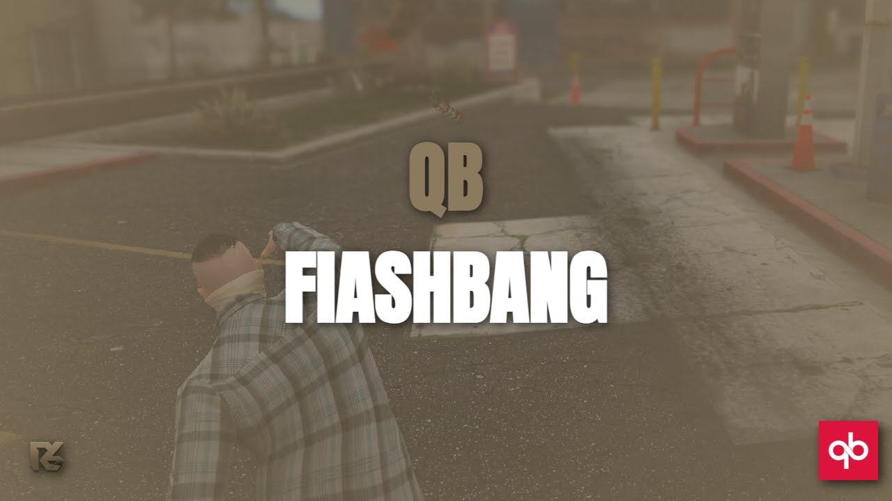 Free Flashbang Weapon Script For Fivem Qbcore Youtube