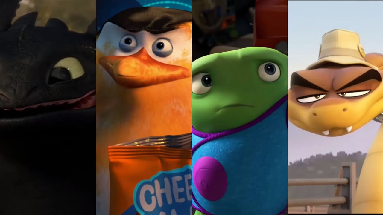 1 Second From Every Dreamworks Animation Films Youtube