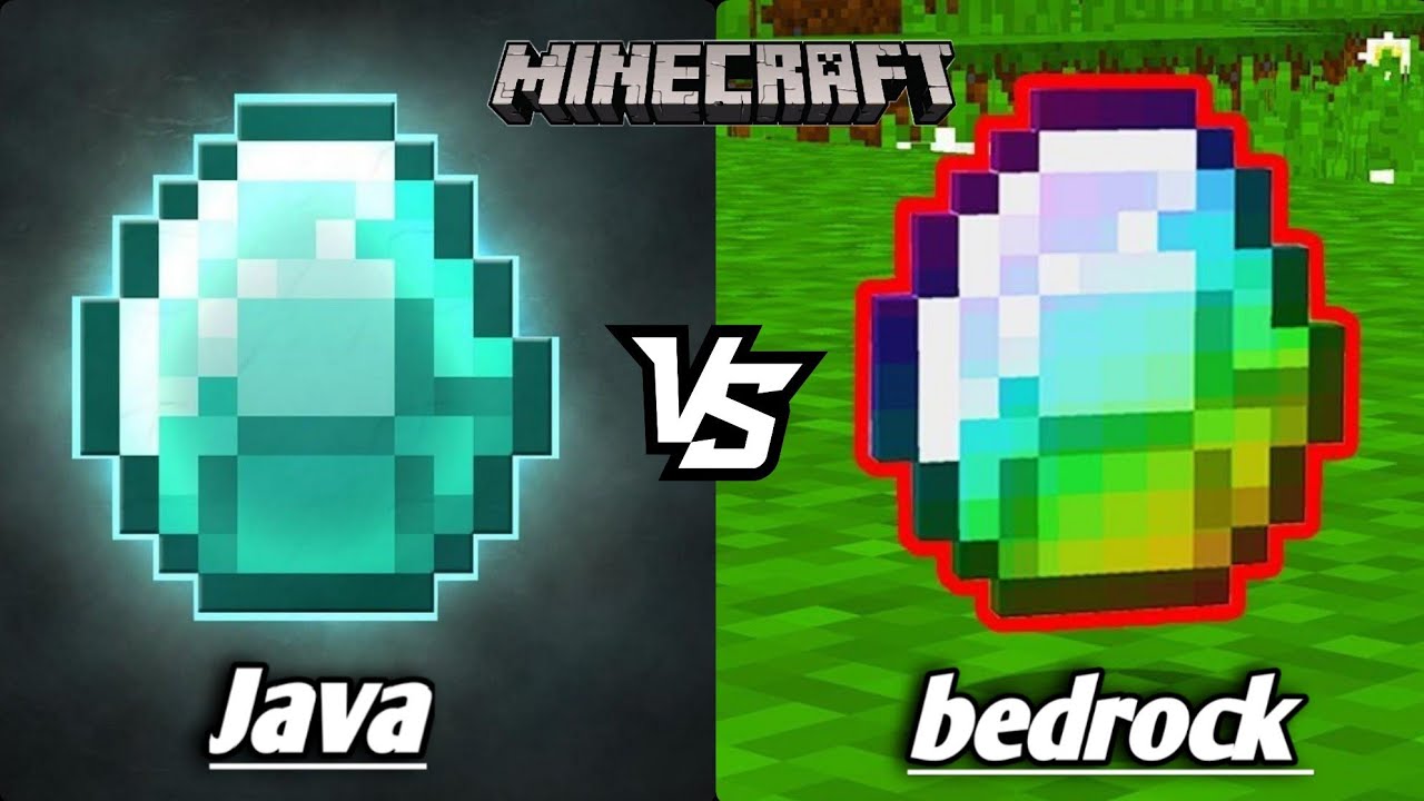 Minecraft Java Vs Bedrock 13 Youtube