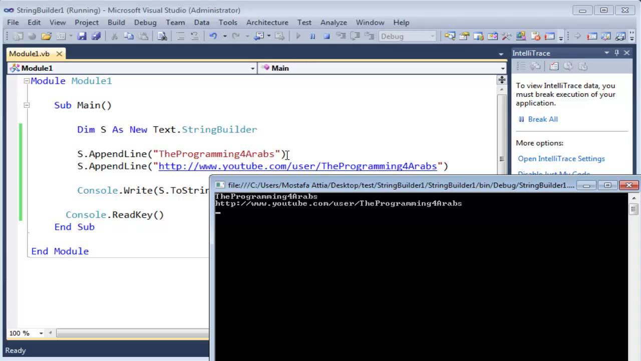 Stringbuilder Appendline Remove 23 Youtube