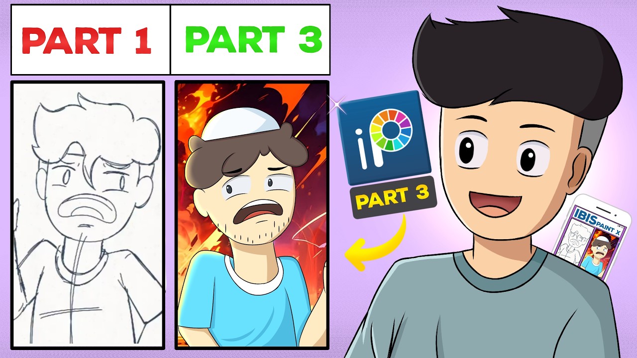 Ibis Paint X Tutorial Mobile Animation Software Part 03 Op