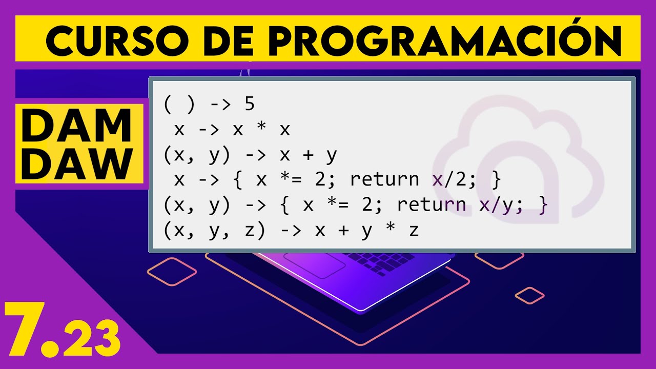 Java Interfaces Funcionales Y Lambdas тшх Dam Daw Youtube