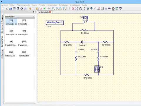 Simulador De Circuitos Elétricos Qucs Youtube