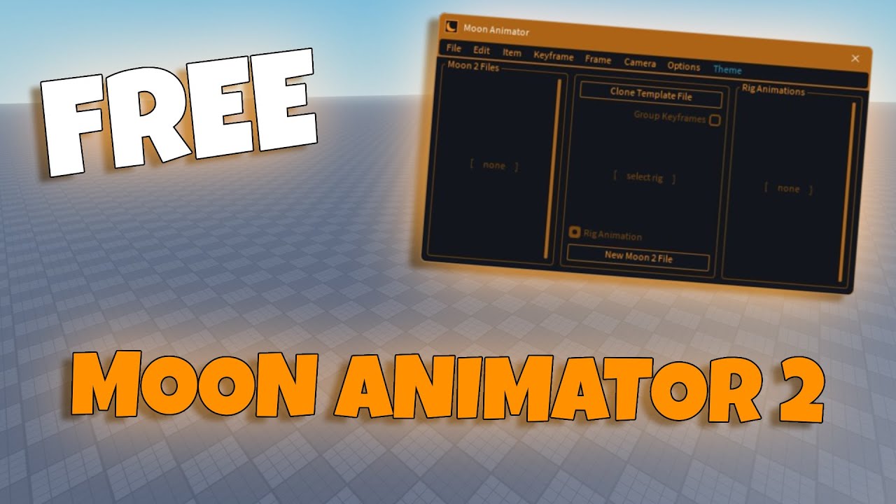 How To Get Moon Animator 2 For Free Roblox Studio Youtube