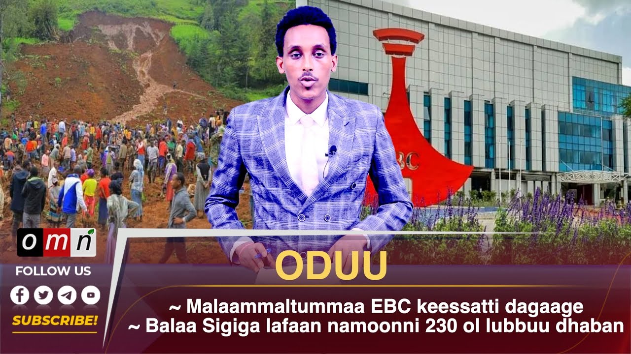 Omn Oduu Adoolessa 24 2024 Youtube