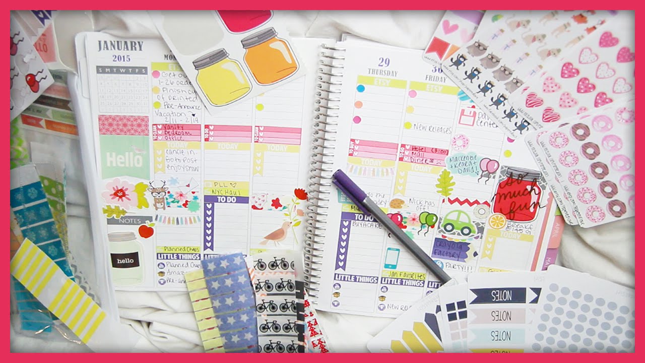 Plan With Me Youtube