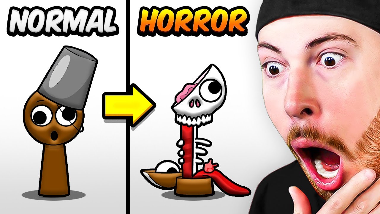 Normal Sprunki Vs Horror Sprunki Sprunki Incredibox Animation Roblox ...