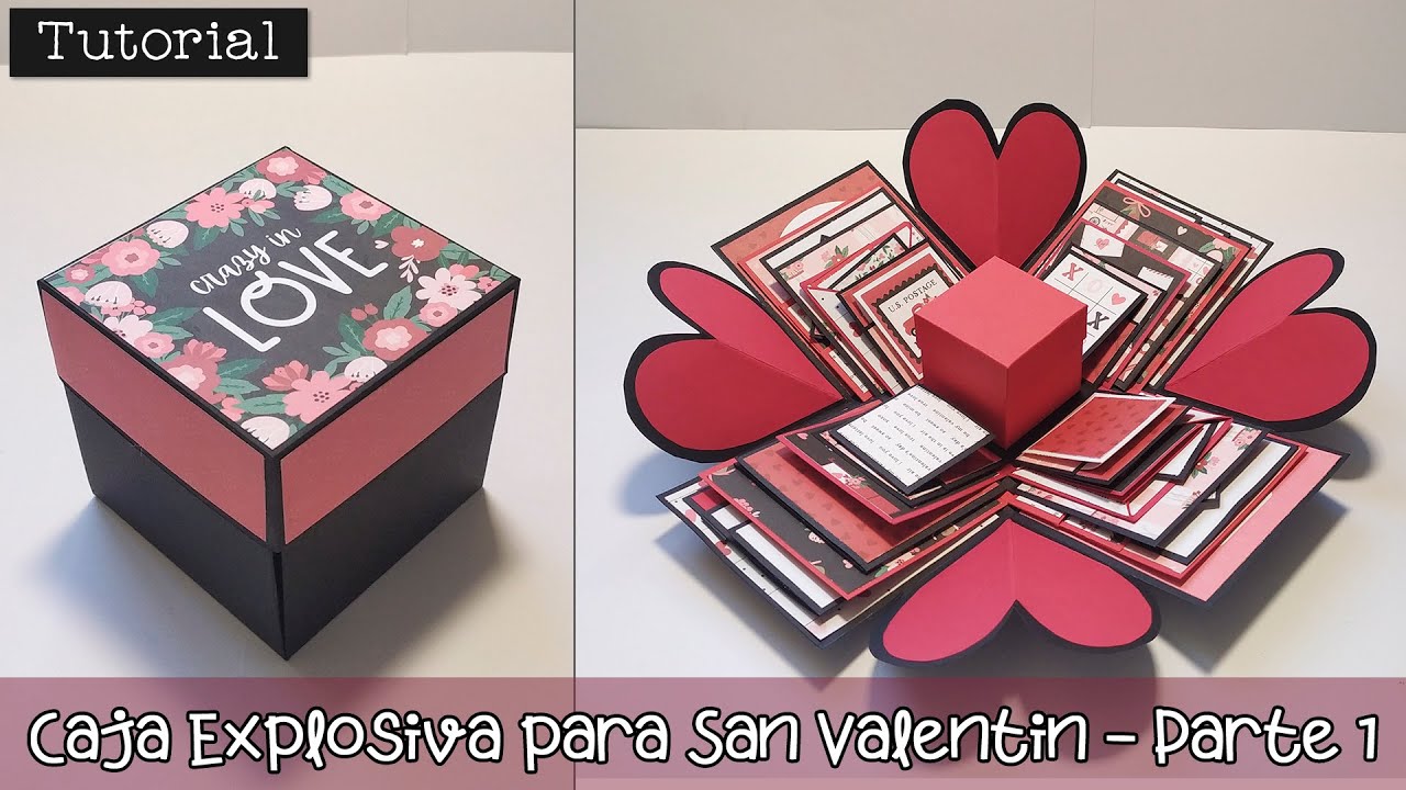 Tutorial Caja Explosiva Para San Valent нn ёяуж ёяшн Parte 1 3 ёятц Youtube