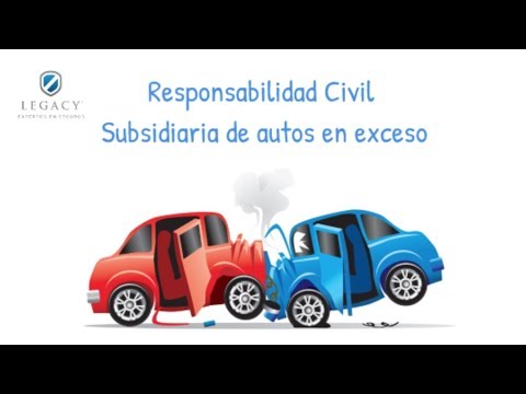 Seguro De Responsabilidad Civil Subsidiaria De Autos En Exceso Youtube