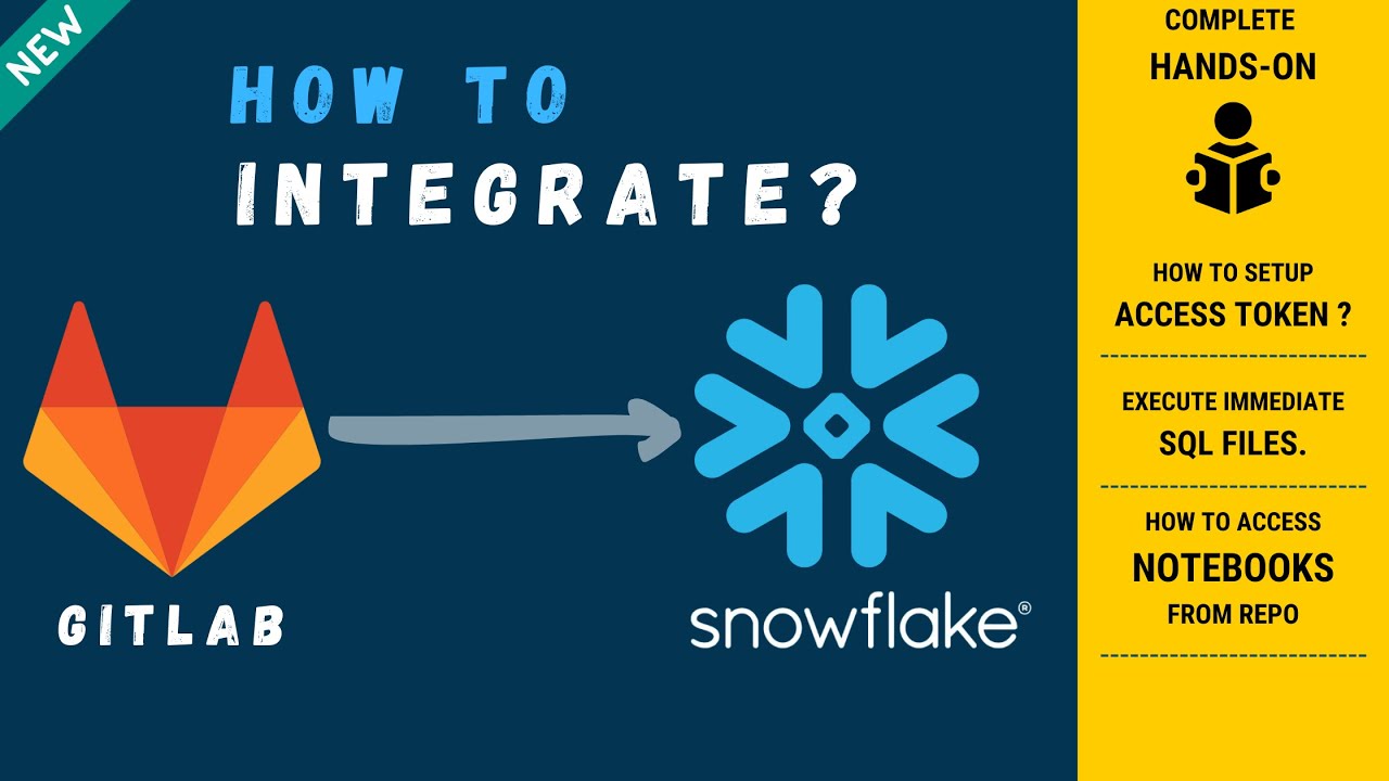 Snowflake Gitlab Integration Complete Hands On Snowflake Tutorial