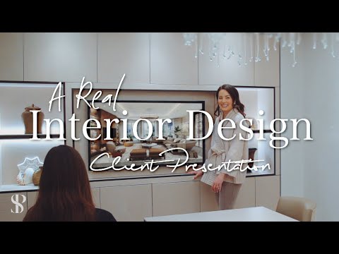 A Real Interior Design Client Presentation Behind The Design