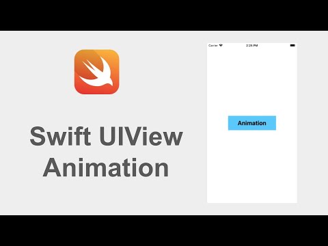 Ios Swift Uiview Easy Way To Animation Tutorial Using With Storyboard