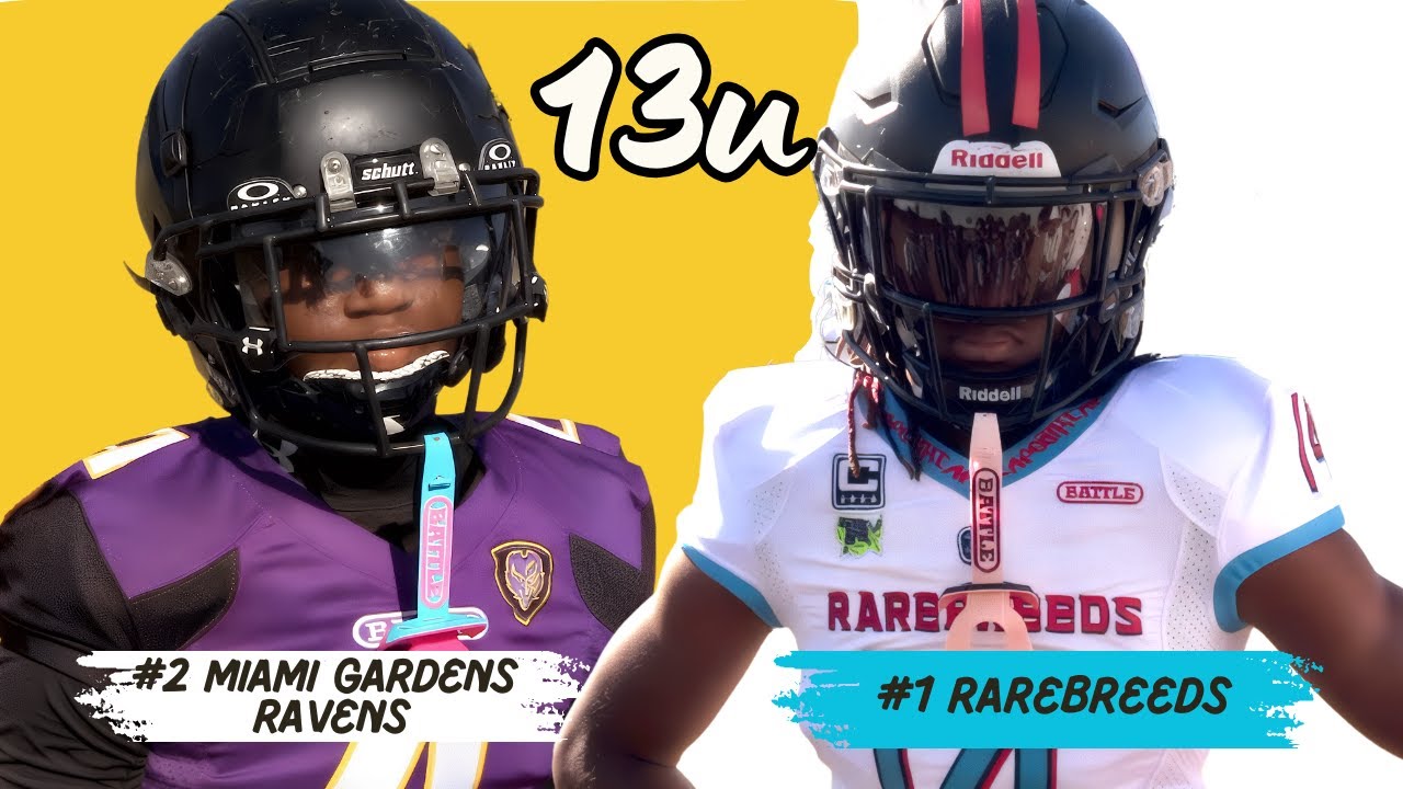 рџџ рџћґ 13u 1 Rare Breeds V 2 Miami Gardens Ravens Fla V Ga рџ ґ Battle
