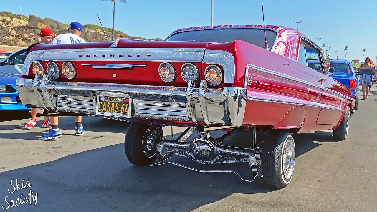 Lowrider Car Show At The Beach Los Angeles California Youtube