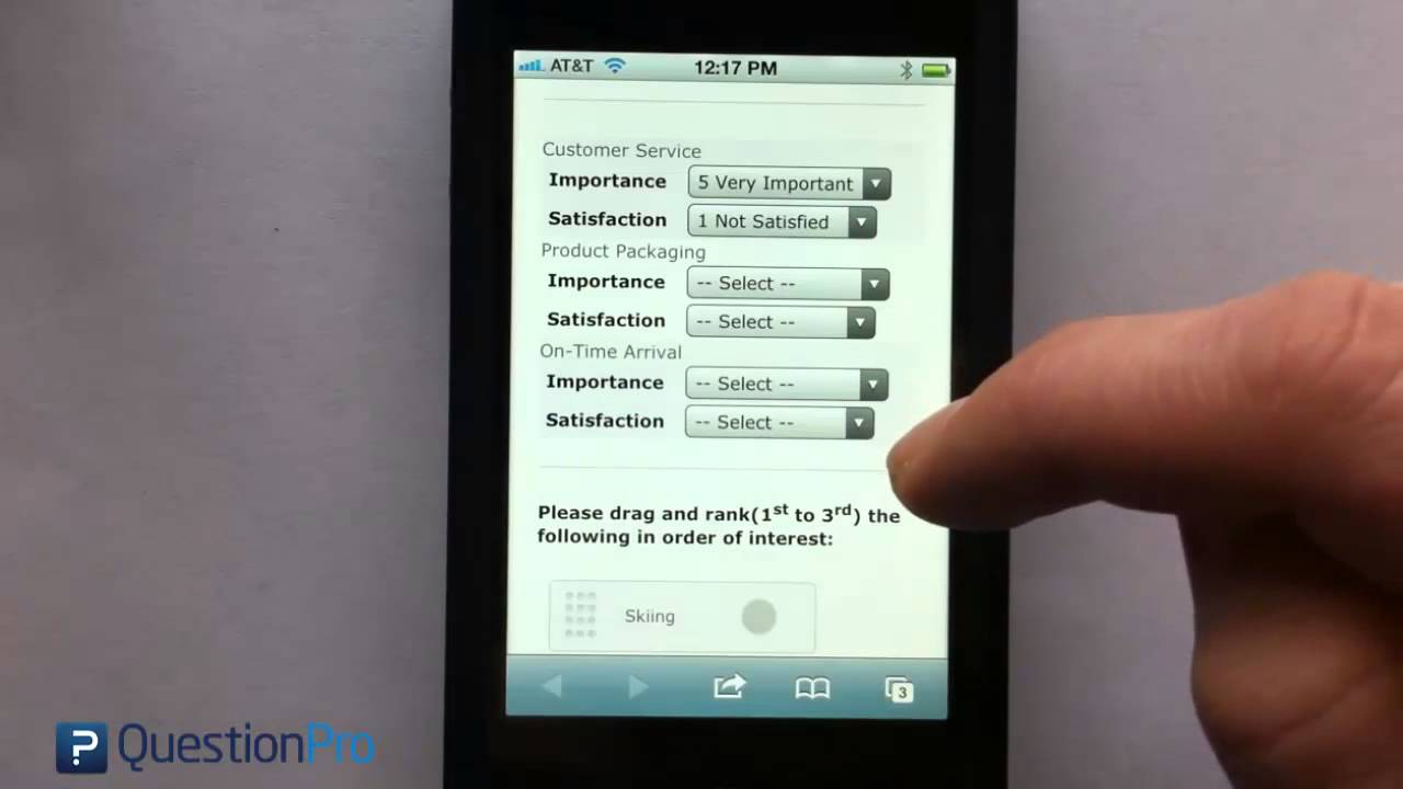 Questionpro Mobile Surveys Youtube
