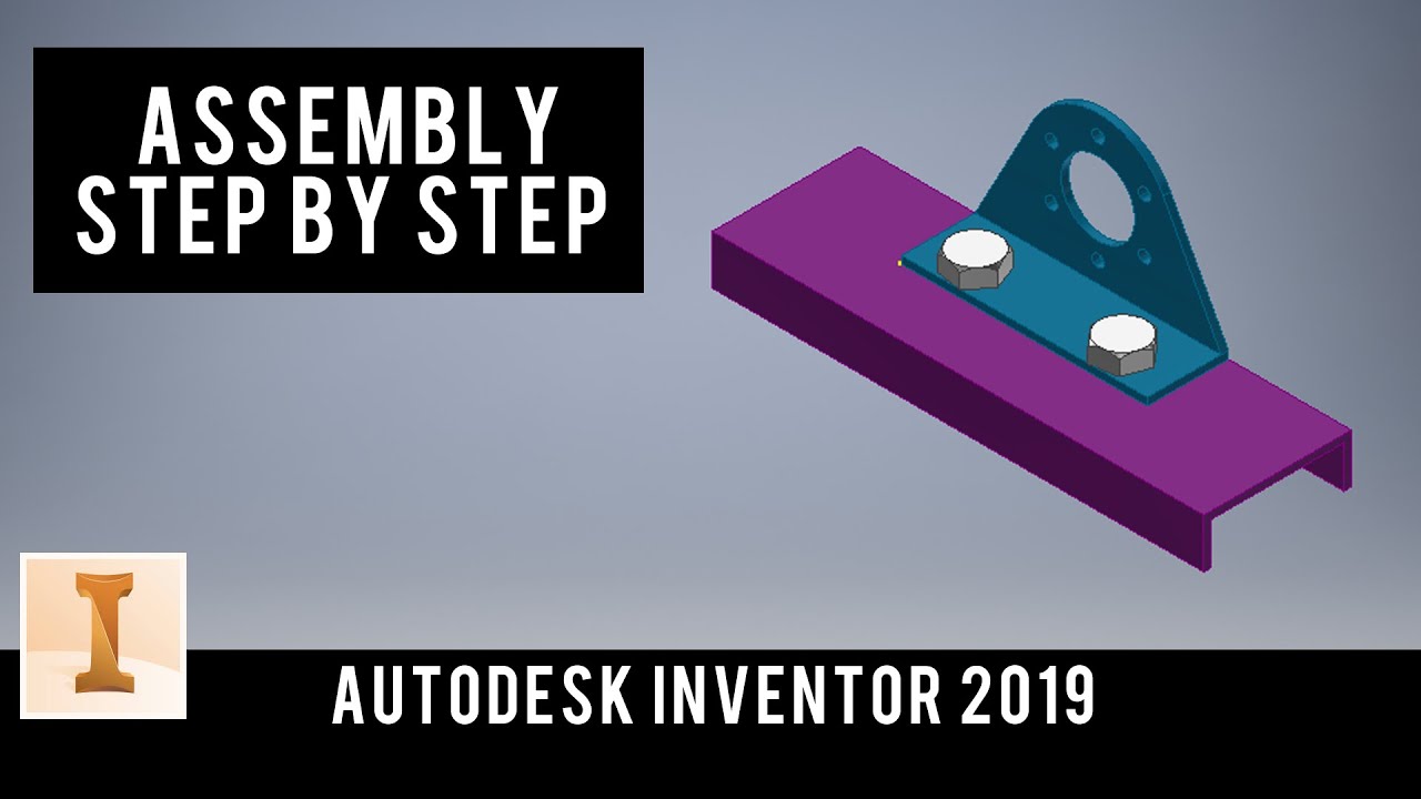 Assembly Assignment Autodesk Inventor 2019 Youtube