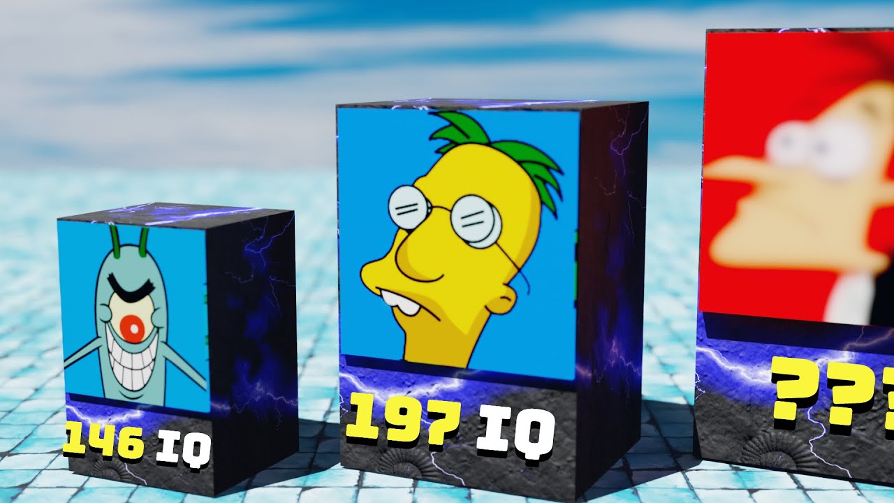 Comparison Smartest Cartoon Genius Youtube