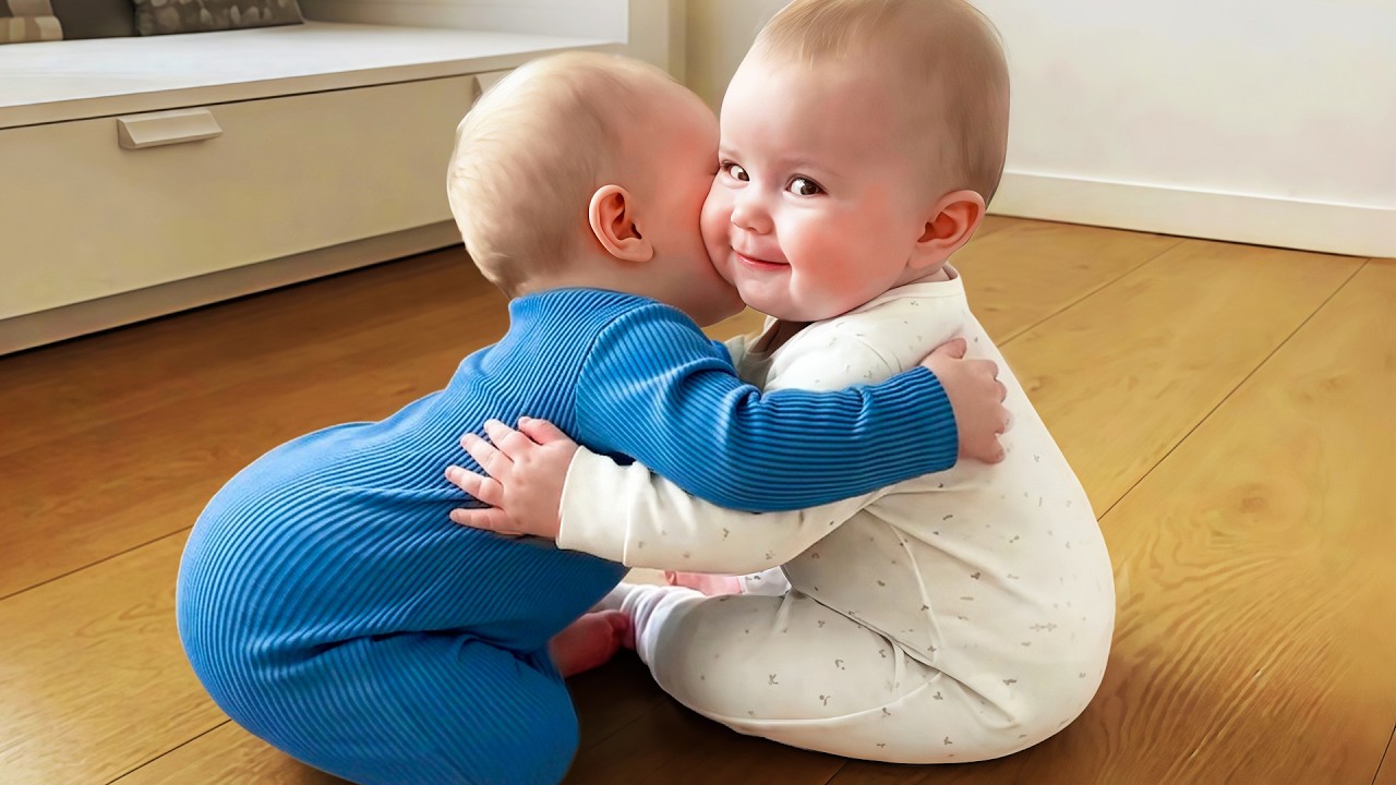 Cute Twin Baby Moments They Have Secret Language Funny Babies Videos