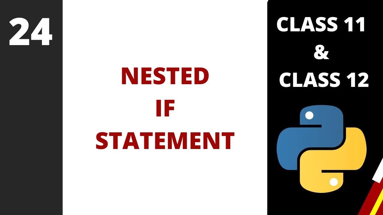 Nested If Statement In Python Youtube