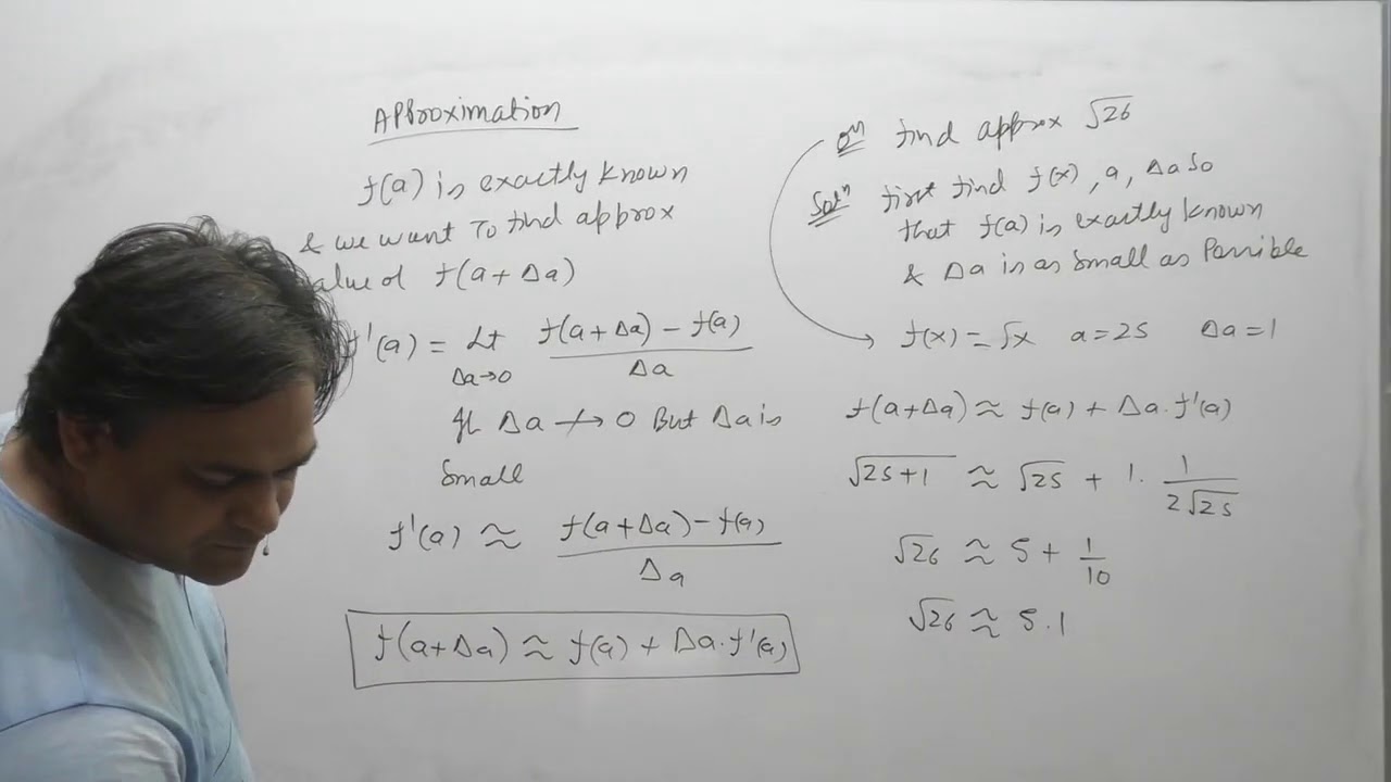 Approximation Using Derivatives Youtube
