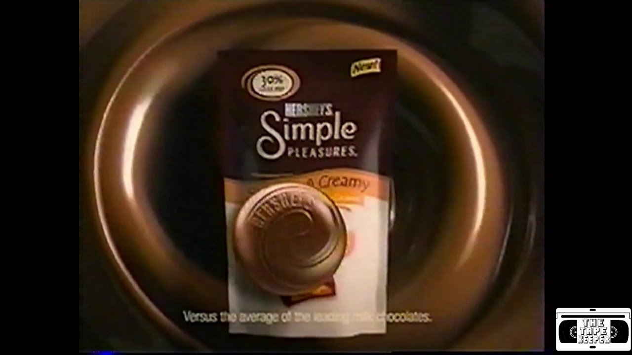 Hershey S Simple Pleasures Chocolates Commercial 2013 Youtube
