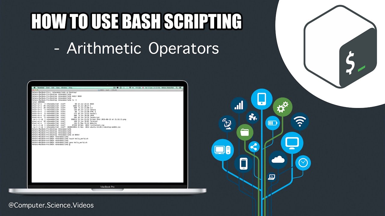 Bash Scripting Tutorial 9 Arithmetic Operators Gt Youtube