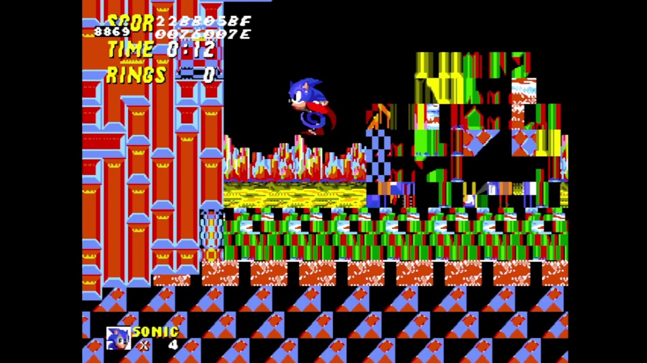 Sonic The Hedgehog 2 Simon Wai Prototype Htz Graphics In Zone Id 06