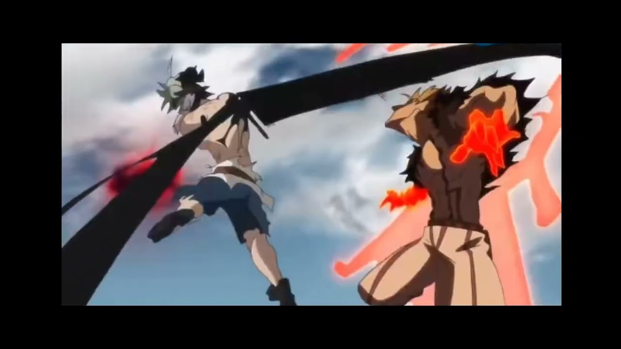 Demon Asta Vs Ladros Black Clover Legendary Fight Amv Youtube