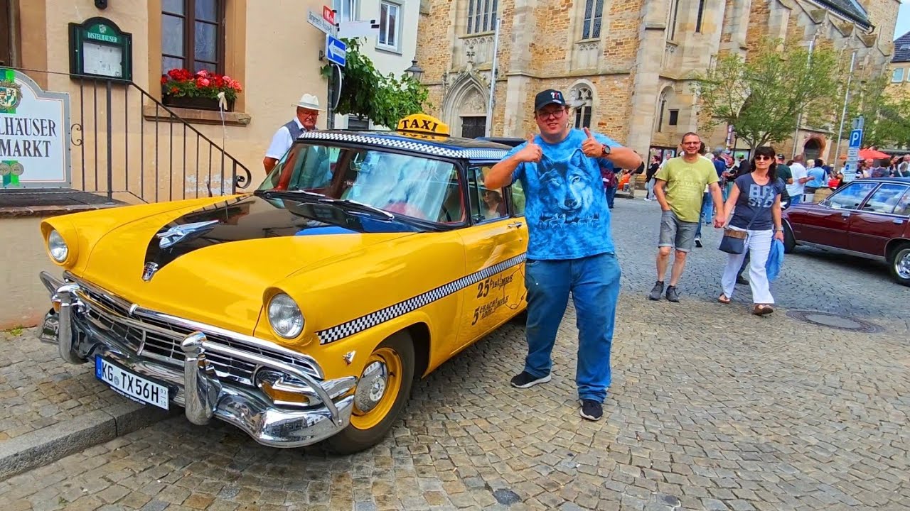 Checker Taxi Bei Geo Classics Oldtimer Treffen Gerolzhofen 2025 Youtube