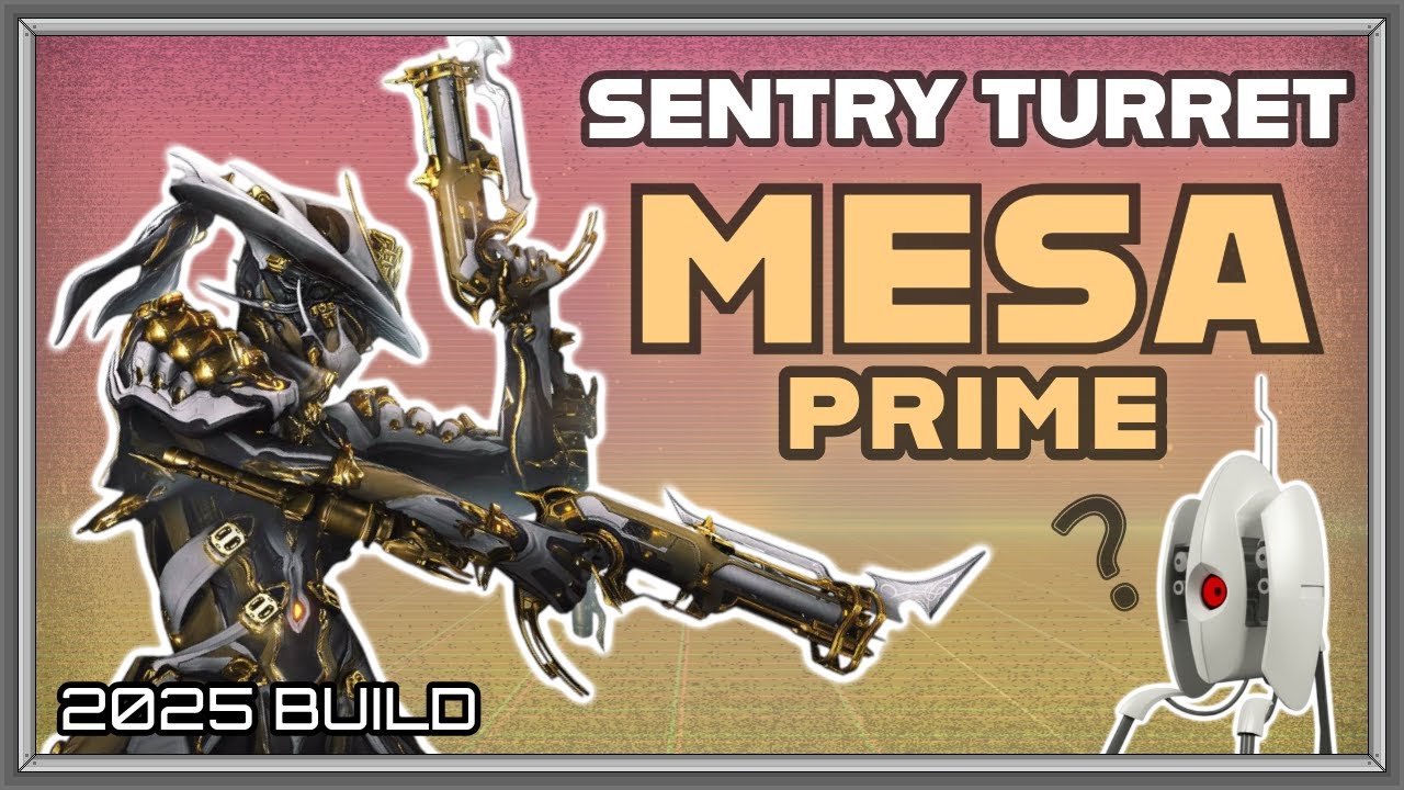Warframe Mesa Prime Build Guide 2025 Build Youtube