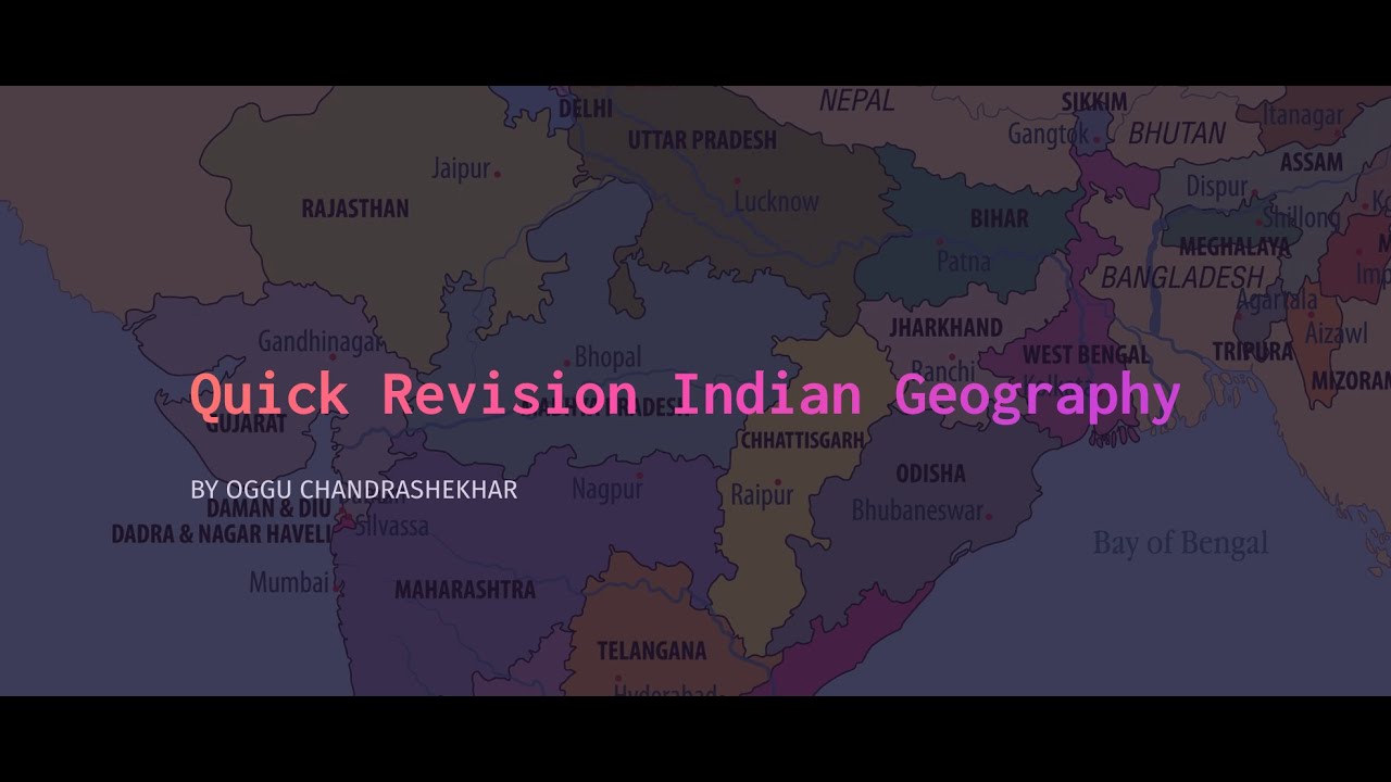 Quick Revision Geography Part 2 Upsc Prelims 2024 Youtube