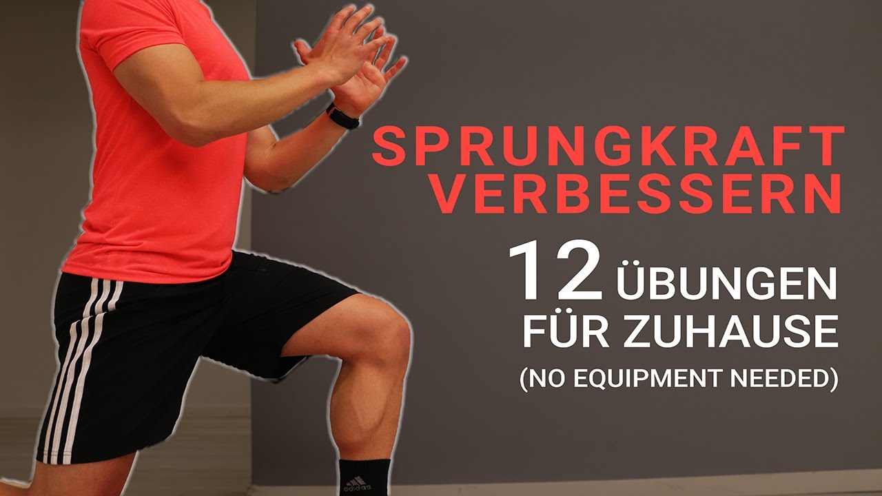 Sprungkraft Verbessern 12 übungen Für Zuhause No Equipment Youtube