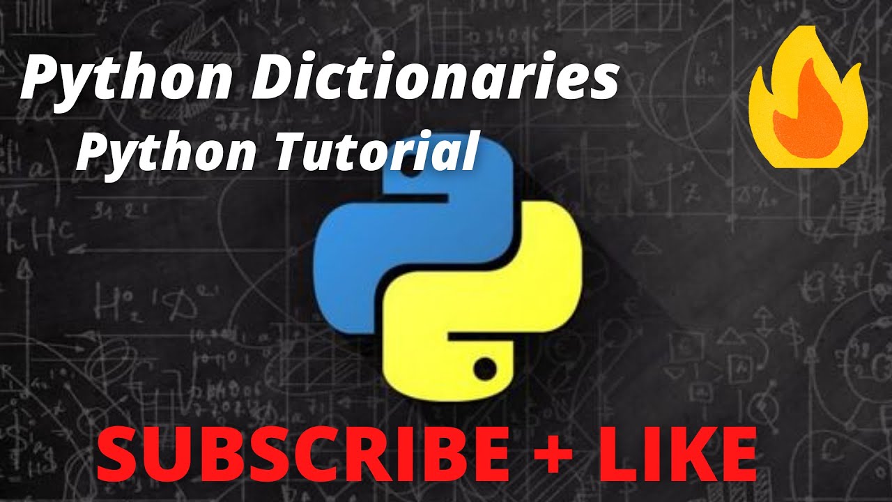 Python Dictionaries Python Tutorial Learn Python Programming
