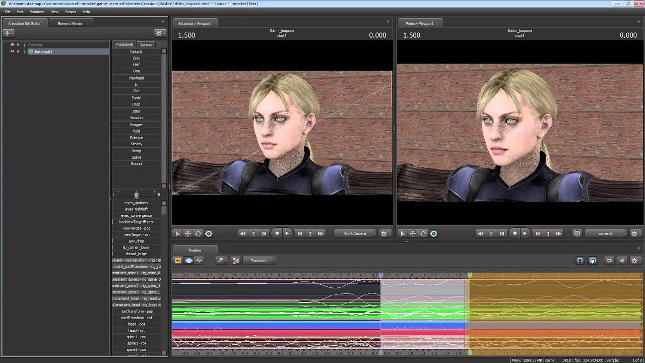 3dsfm Sfm Tips Tricks Looping Animations Youtube