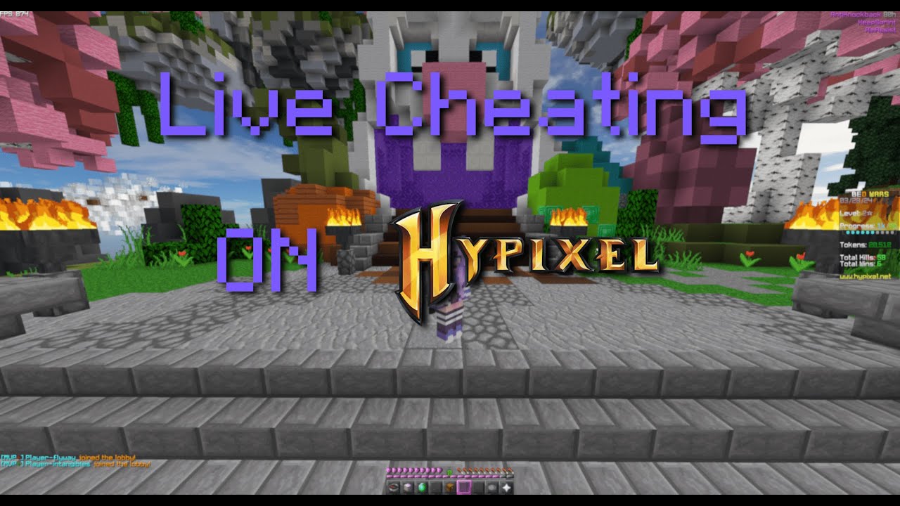 Cheating With Opal On Hypixel Youtube