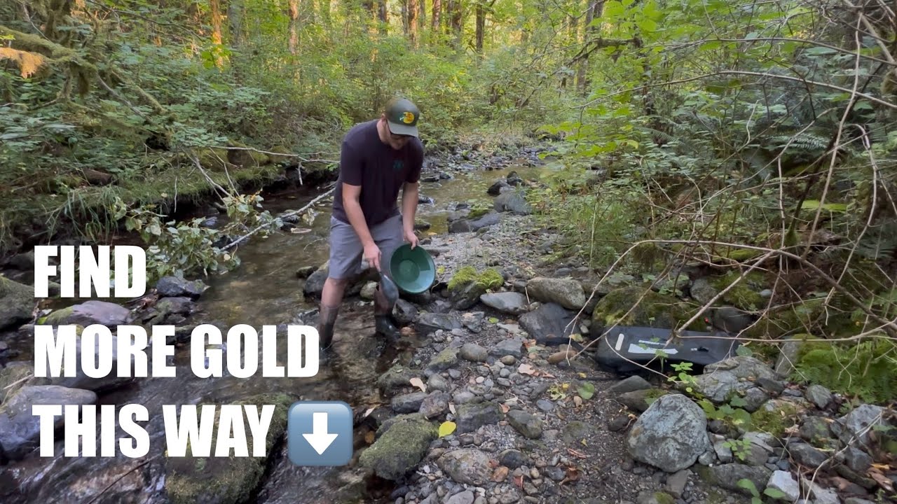 Gold Panning For Beginners The True Way To Prospect Youtube