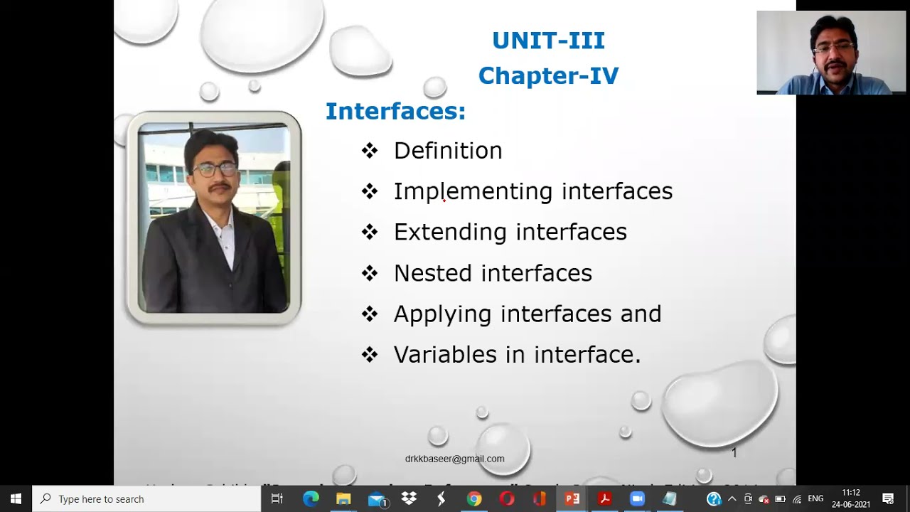 Implementing And Extending Interface In Java Youtube