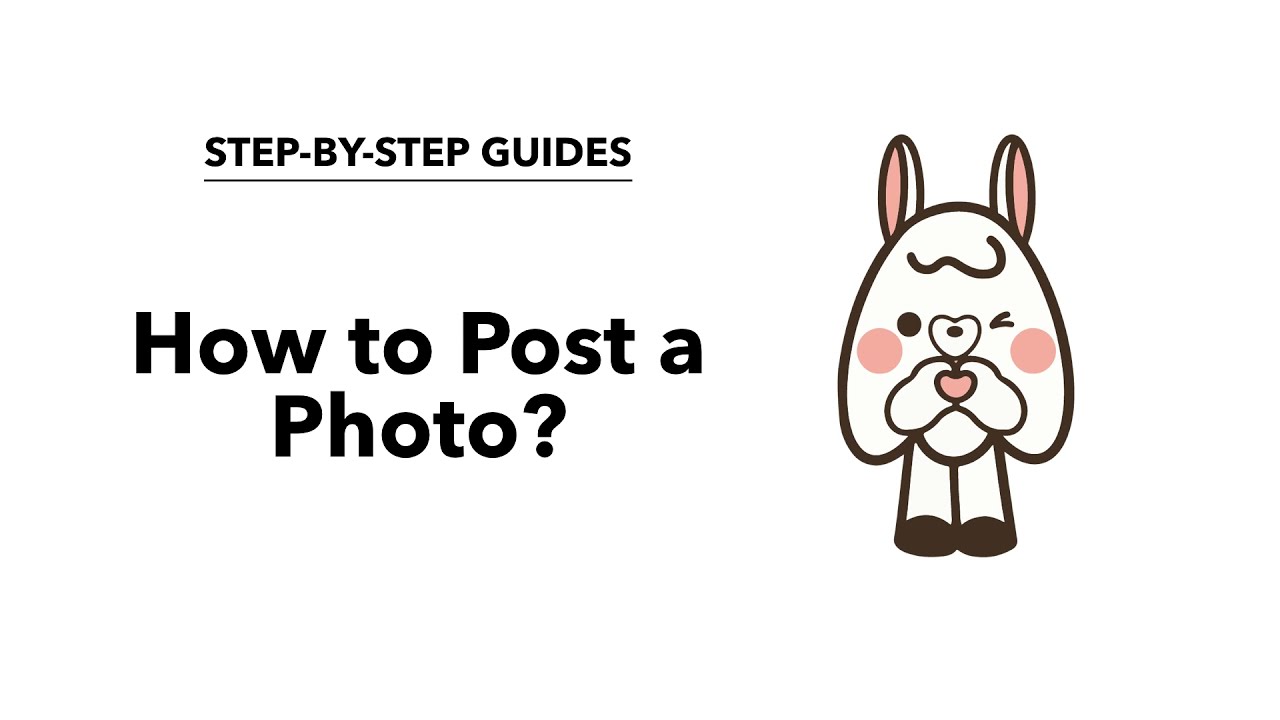 How To Post A Photo Youtube