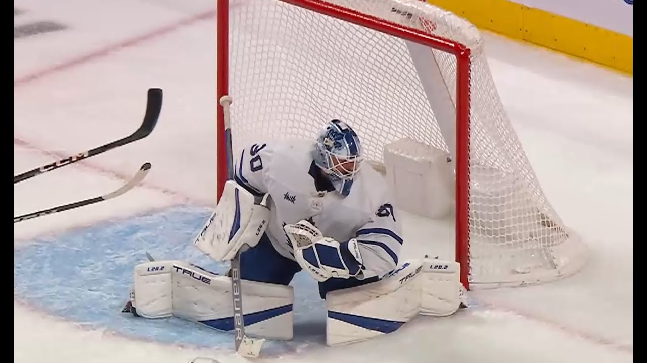 Cole Caufield Snipes The Top Corner On Matt Murray For His Second Of