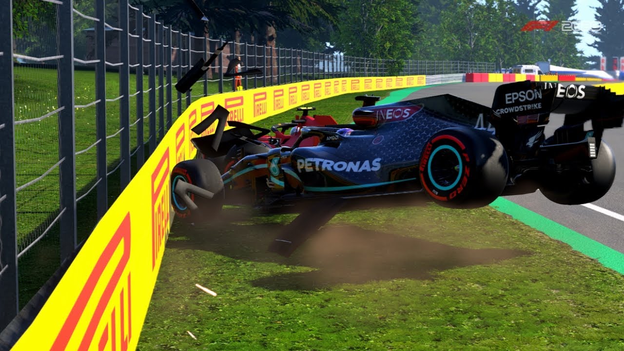 F1 2020 Crashes Youtube