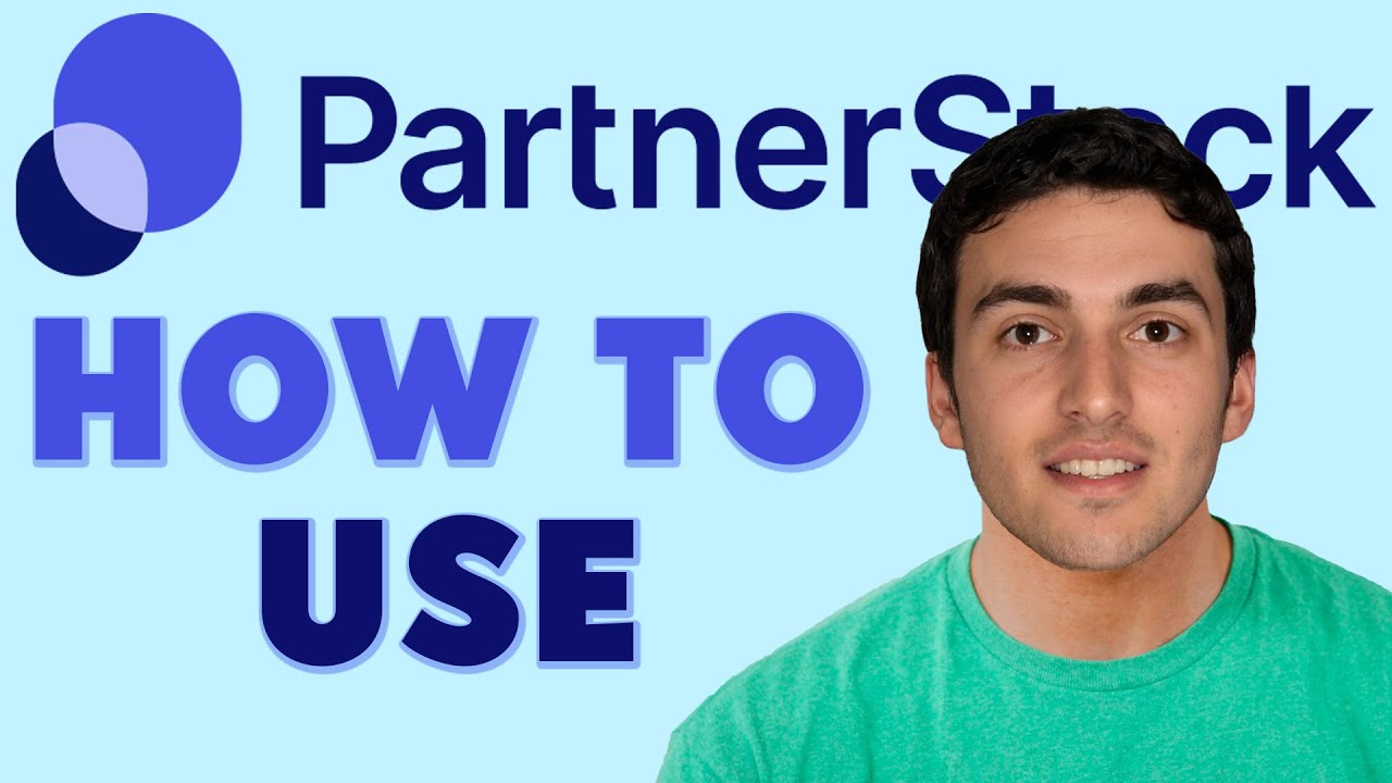 How To Use Partnerstack For Beginners Affiliate Tutorial Youtube