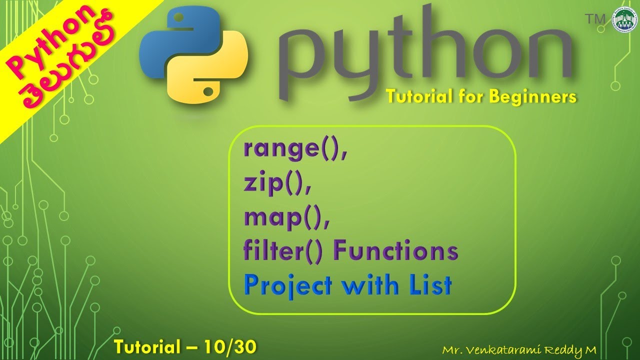 Python Tutorial 11 30 Functions Youtube