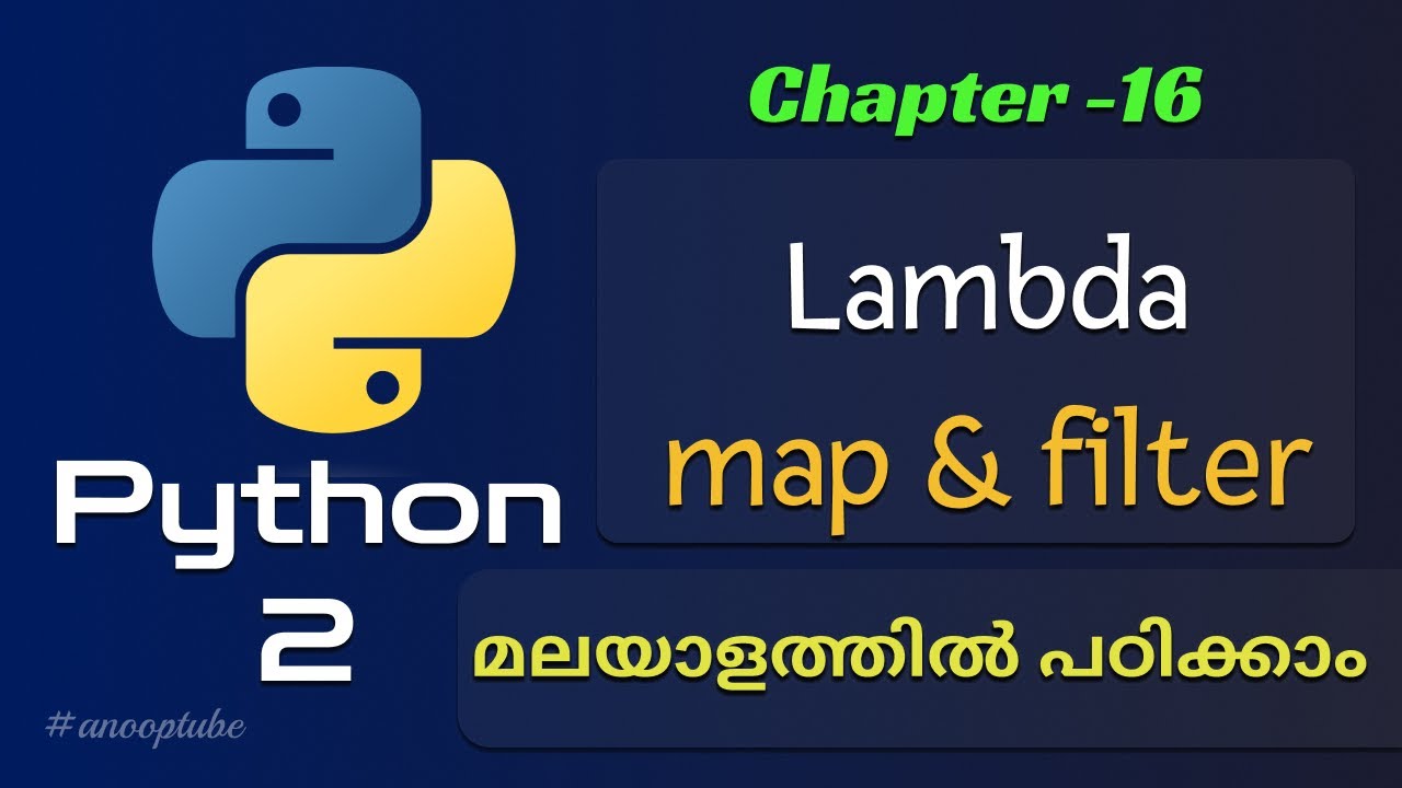 Python Anonymous Lambda Functions Python Tutorial 16 Python