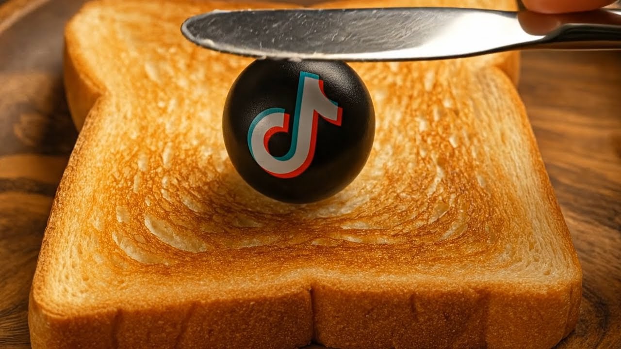 Spreading Popular App Logos On Bread Toast Oddly Satisfying Ai Asmr