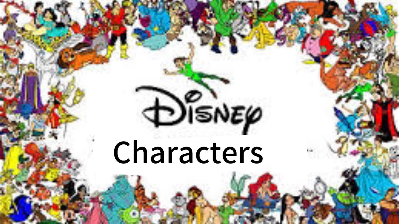 Disney Characters Youtube